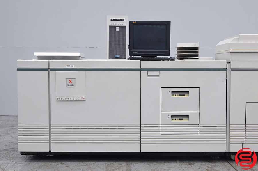Lot #90: 2002 Xerox DocuTech 6135 Color Digital Press - WireBids